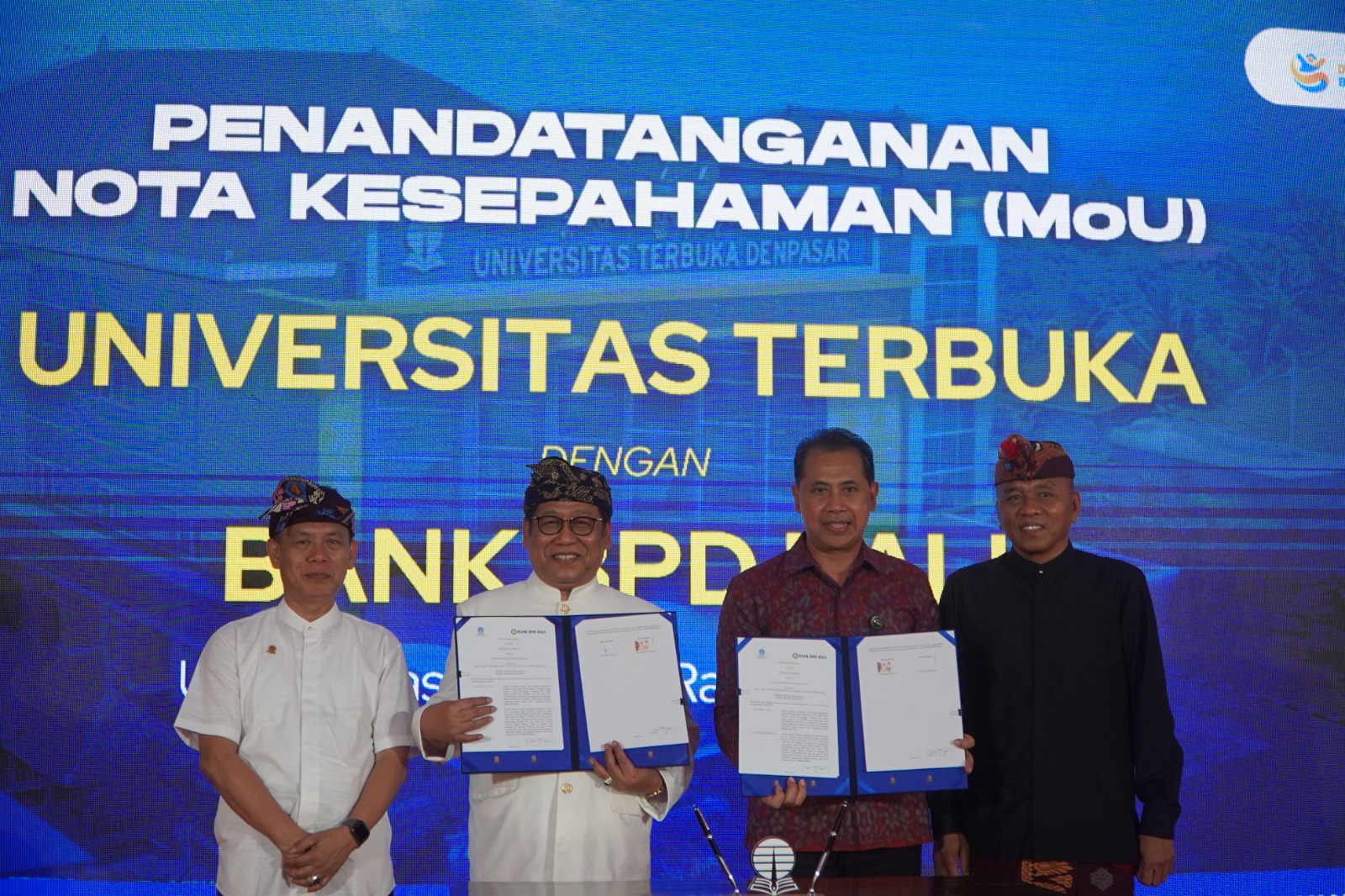 Perkuat Akses Pendidikan Tinggi di Bali, Bank BPD Bali dan Universitas ...